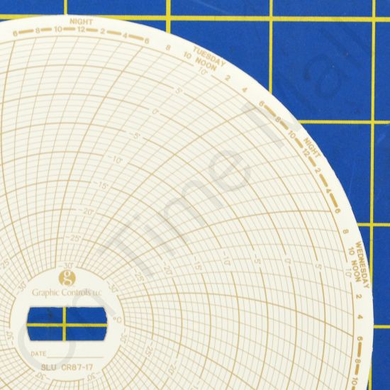 Supco CR8717 Circular Charts